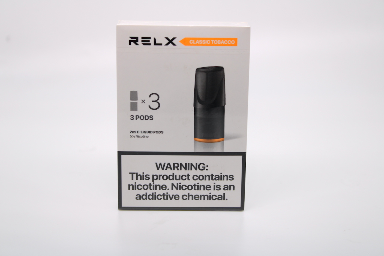 RELX – 3 Pods – Classic Tobacco – Appletree Logistics & Tech